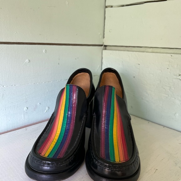 Patrick Cox | Shoes | Vintage Patrick Cox Wannabe Rainbow Loafers ...